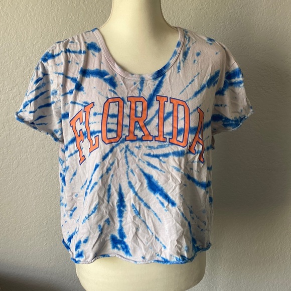 Tops | Florida Crop Top Short Sleeve Shirt | Poshmark